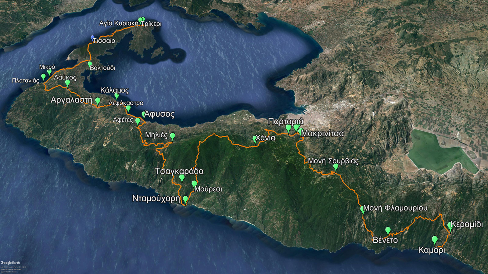 Το Μεγάλο Μονοπάτι του Πηλίου (Long Pelion Trail) Πρώτος Διασκελισμός ...